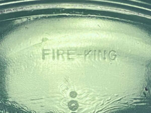 How to Identify Fire-King Jadeite Dish Markings - FireKing Grill