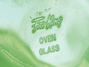 How to Identify Fire-King Jadeite Dish Markings - FireKing Grill