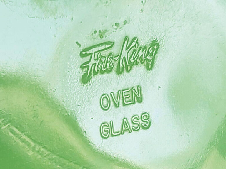 How to Identify Fire-King Jadeite Dish Markings - FireKing Grill