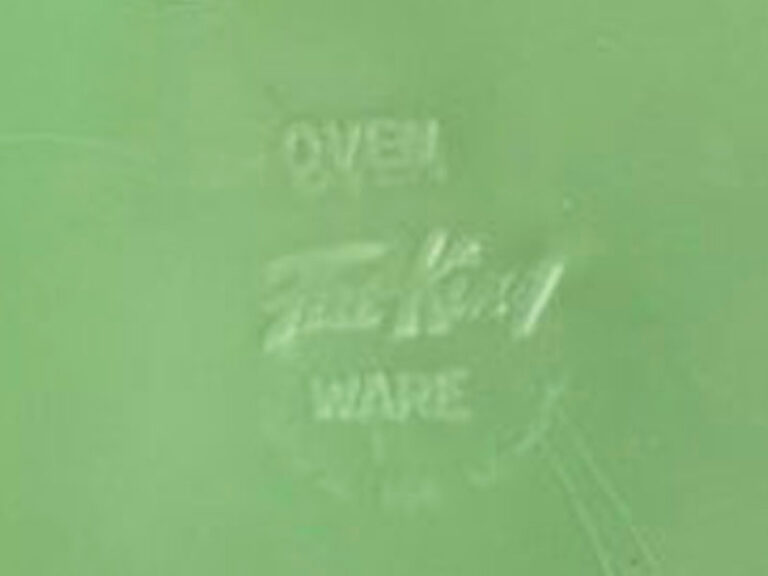 How to Identify Fire-King Jadeite Dish Markings - FireKing Grill